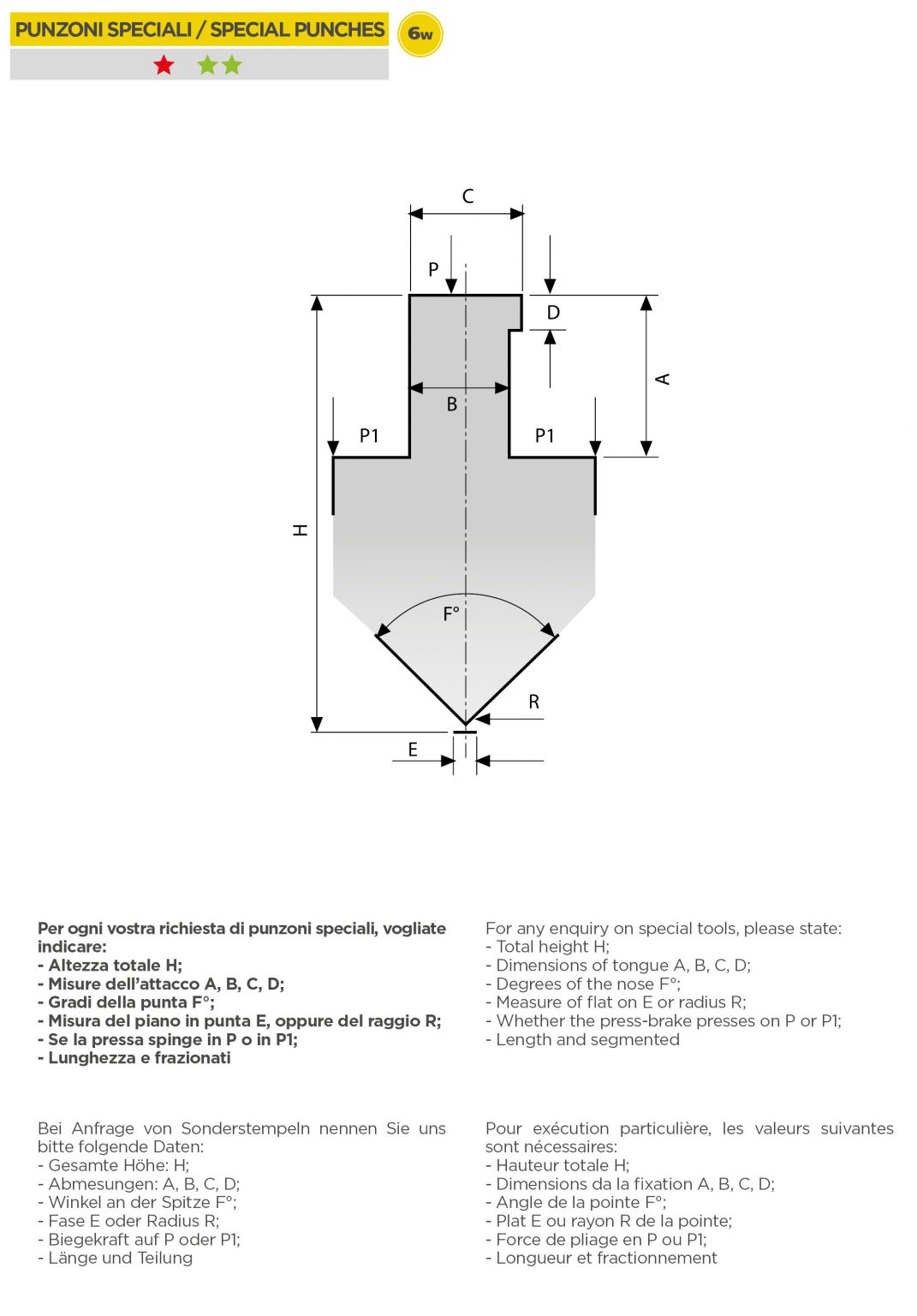 Special punches – Raymond Robert Machinerie